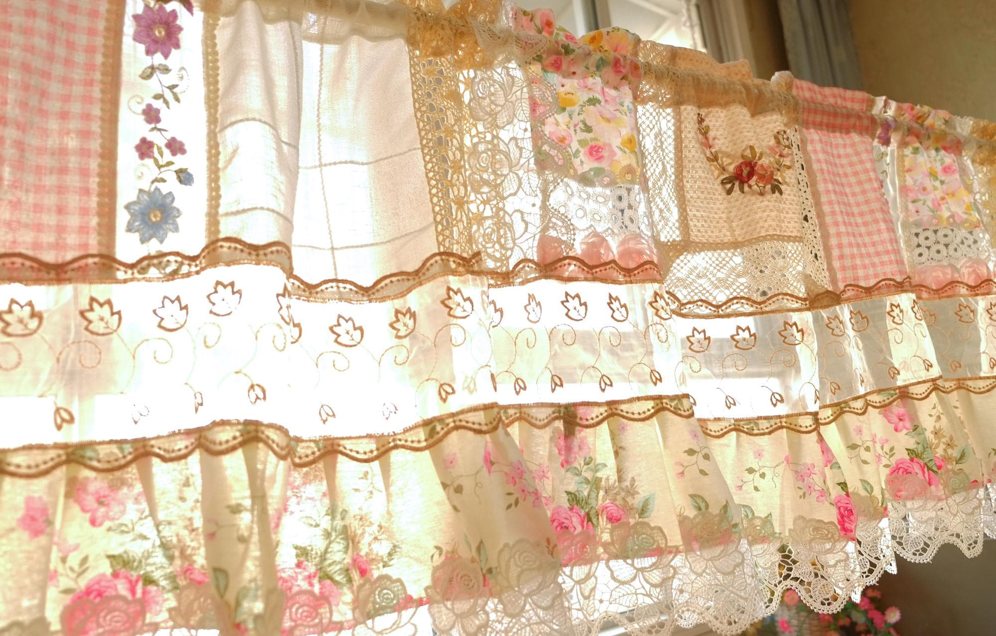 Elegant French Country Cottage Colorful Fabric Mediterranean Romantic ...
