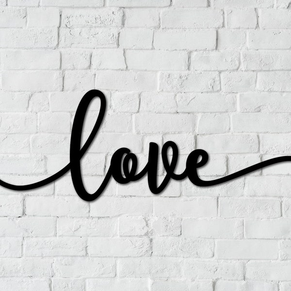 Wooden Love Sign - Etsy