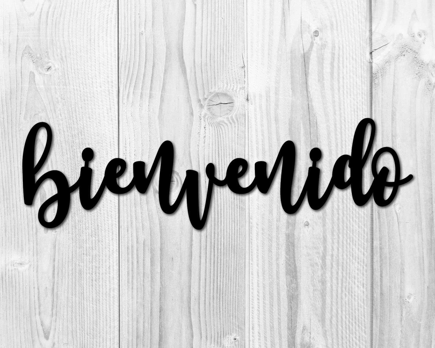 Bienvenidos Sign Bienvenido Wall Sign Spanish Welcome Entryway | Etsy