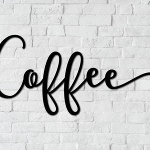 Coffee Sign Coffee Decor Kitchen Sign Cafe Sign Cafe - Etsy