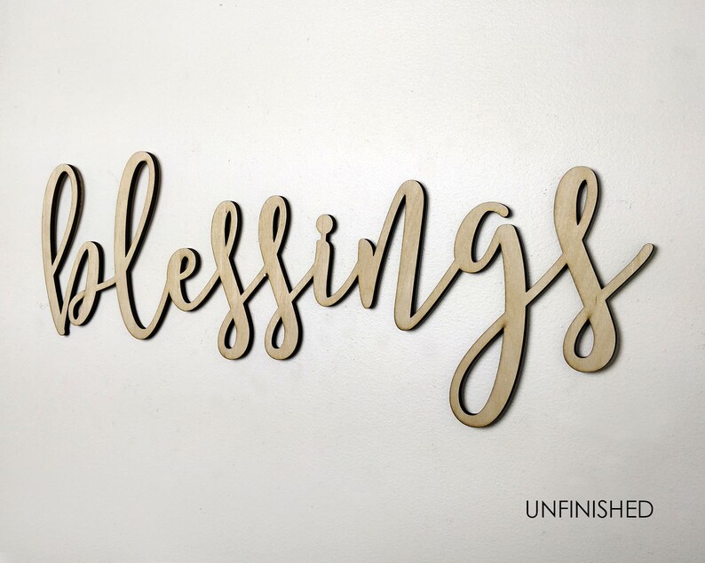 Blessings Sign Wood Sign Scripture Sign Housewarming Gift Best - Etsy