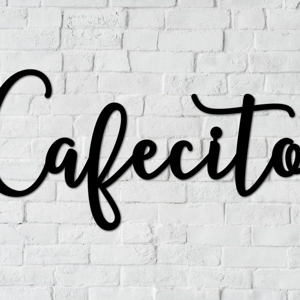 Cafecito Sign - Etsy