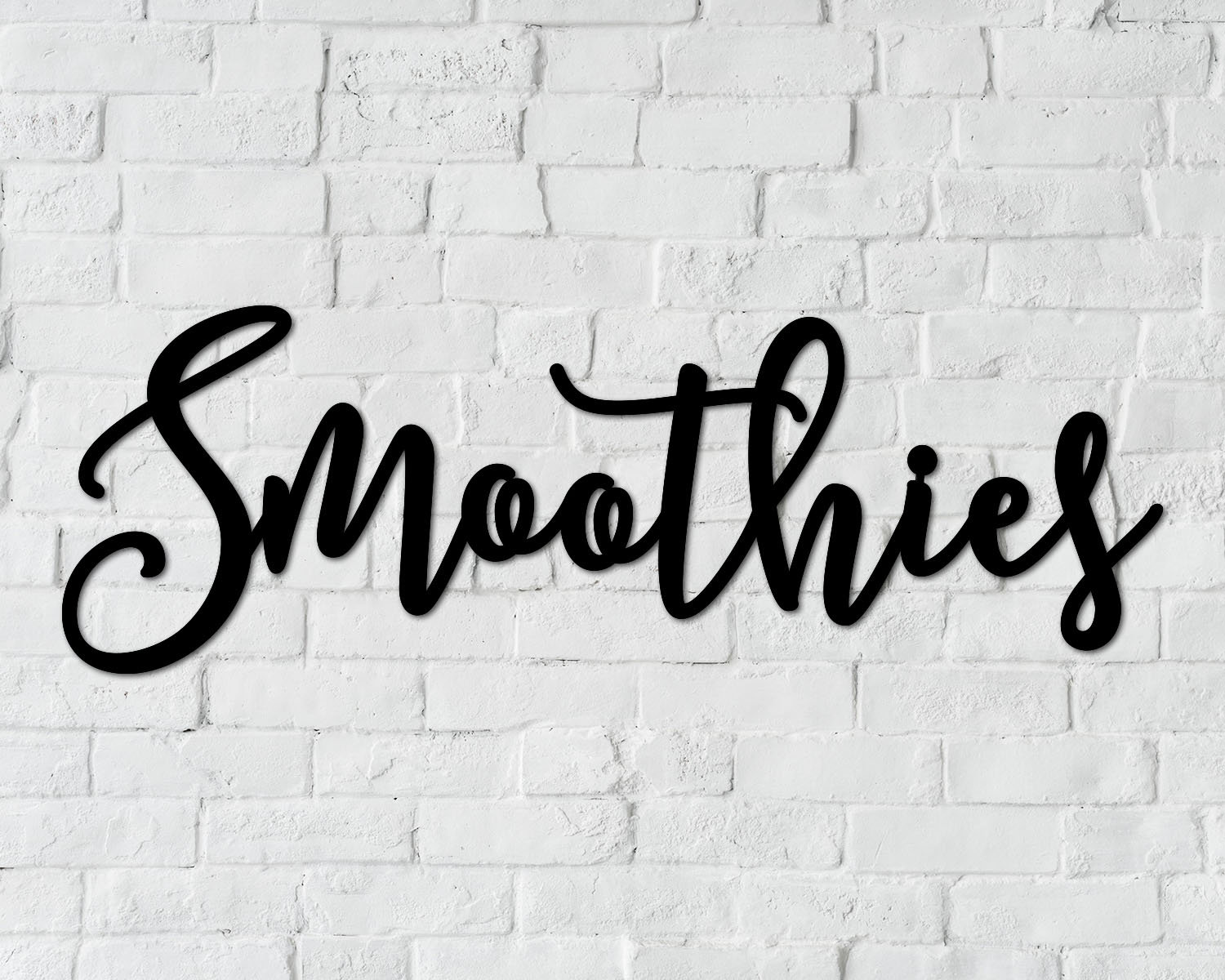 Smoothies Sign Food Sign Kitchen Sign Yoga Studio Sign Bar - Etsy Canada