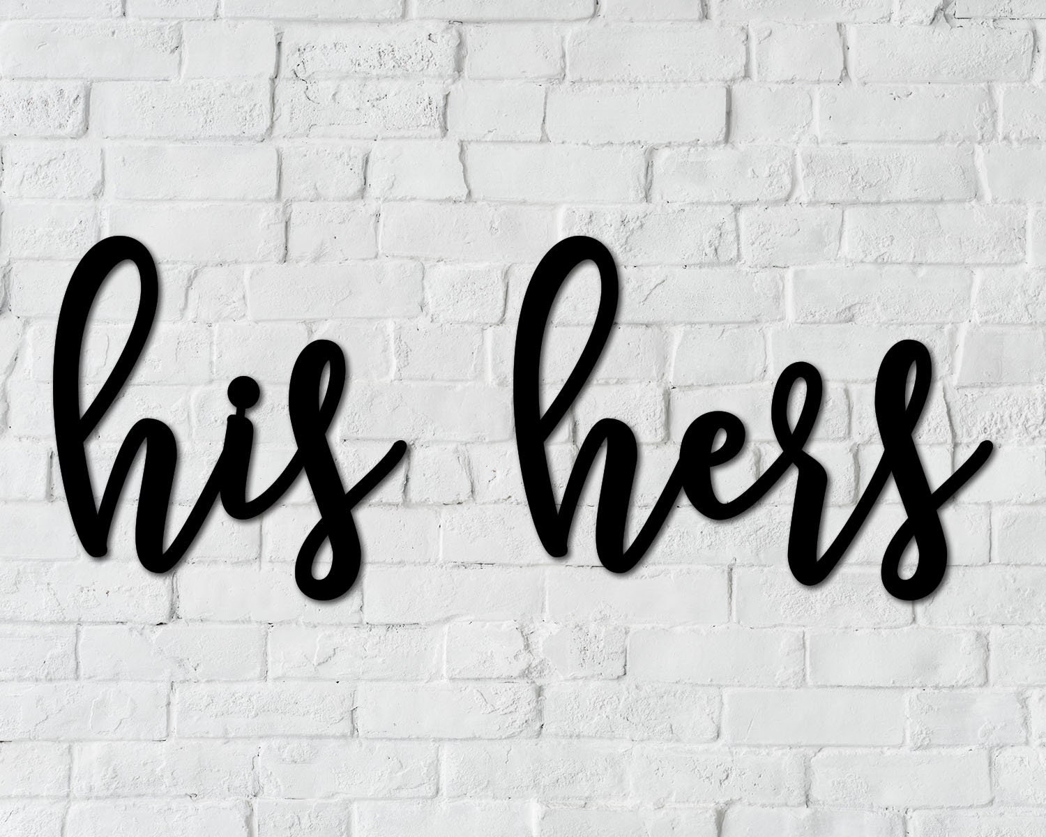 His and Hers Sign Couples Signs His Hers Sign Bathroom Signs - Etsy Canada