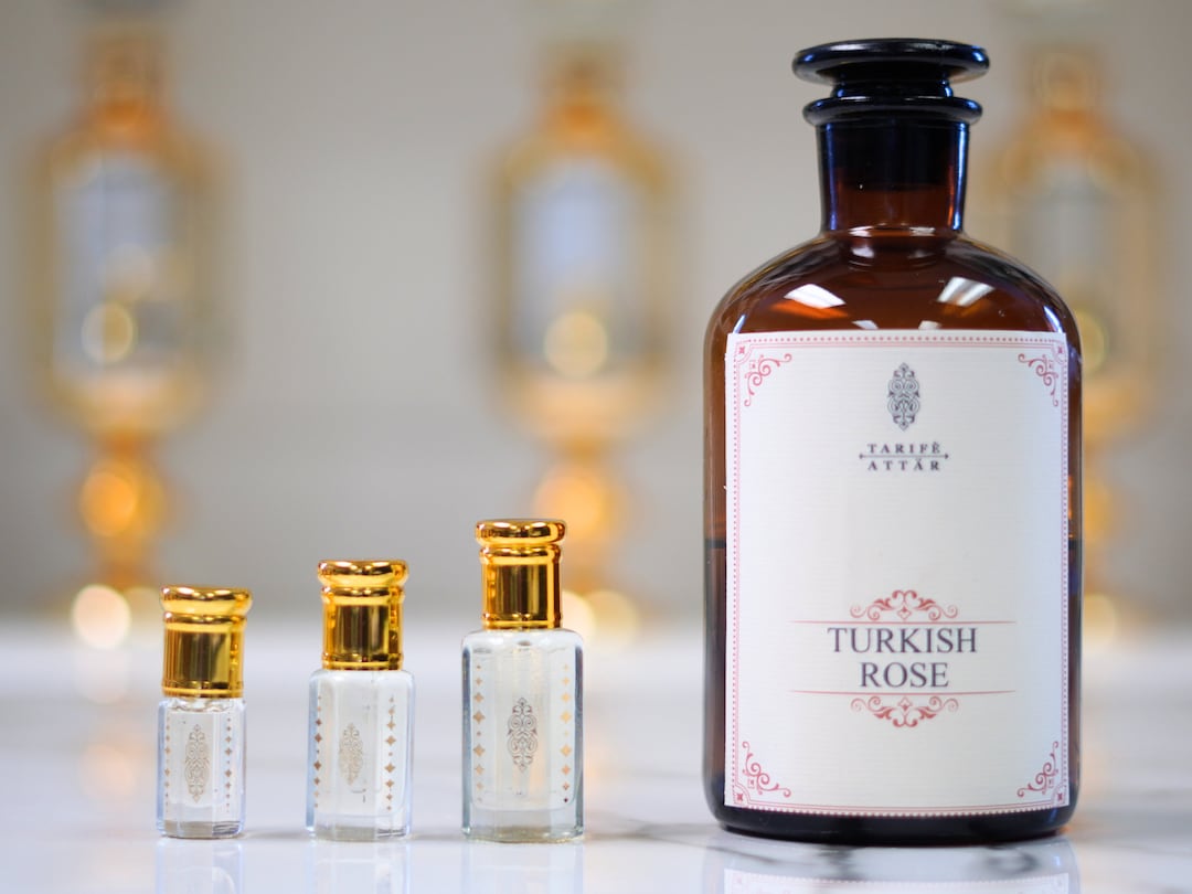 Turkish Rose by Tarife Attar, Premium Perfume Oil, Attar Oil, Damascus ...