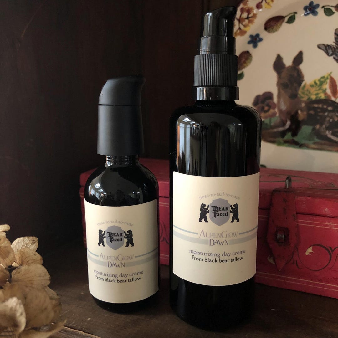 Alpenglow DAWN - Black Bear Tallow Moisturizing Day Cream From ...