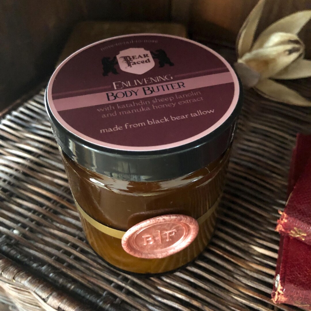 Body Butter - Enlivening Black Bear Tallow Moisturizing Cream From ...