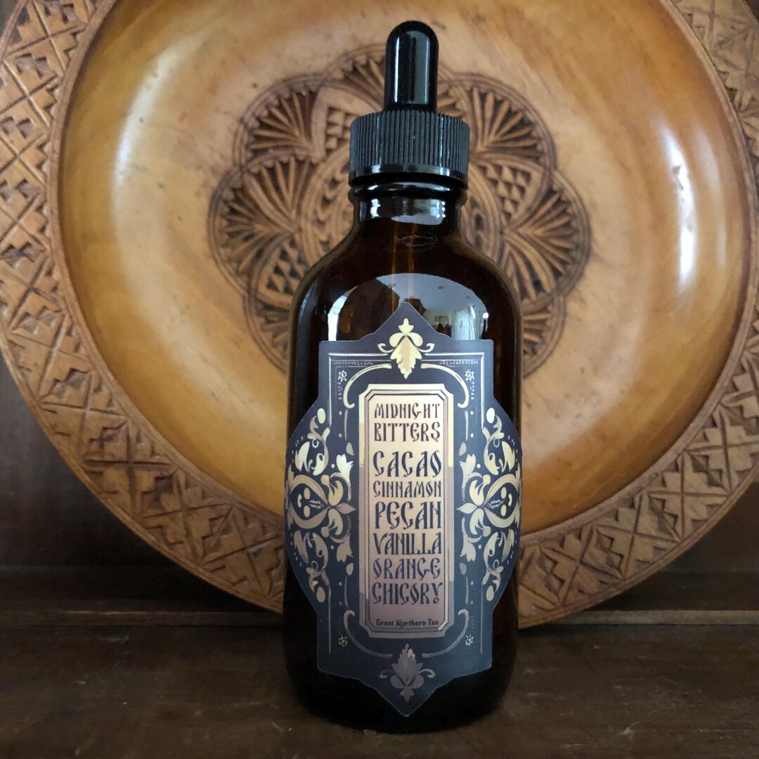 Midnight BITTERS With Cacao, Cinnamon, Pecan, Vanilla, Orange Peel and ...
