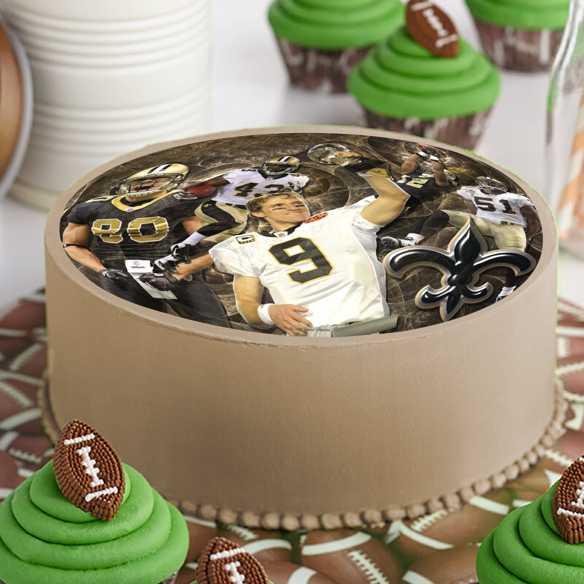 Justin Bieber Edible Cupcake Toppers