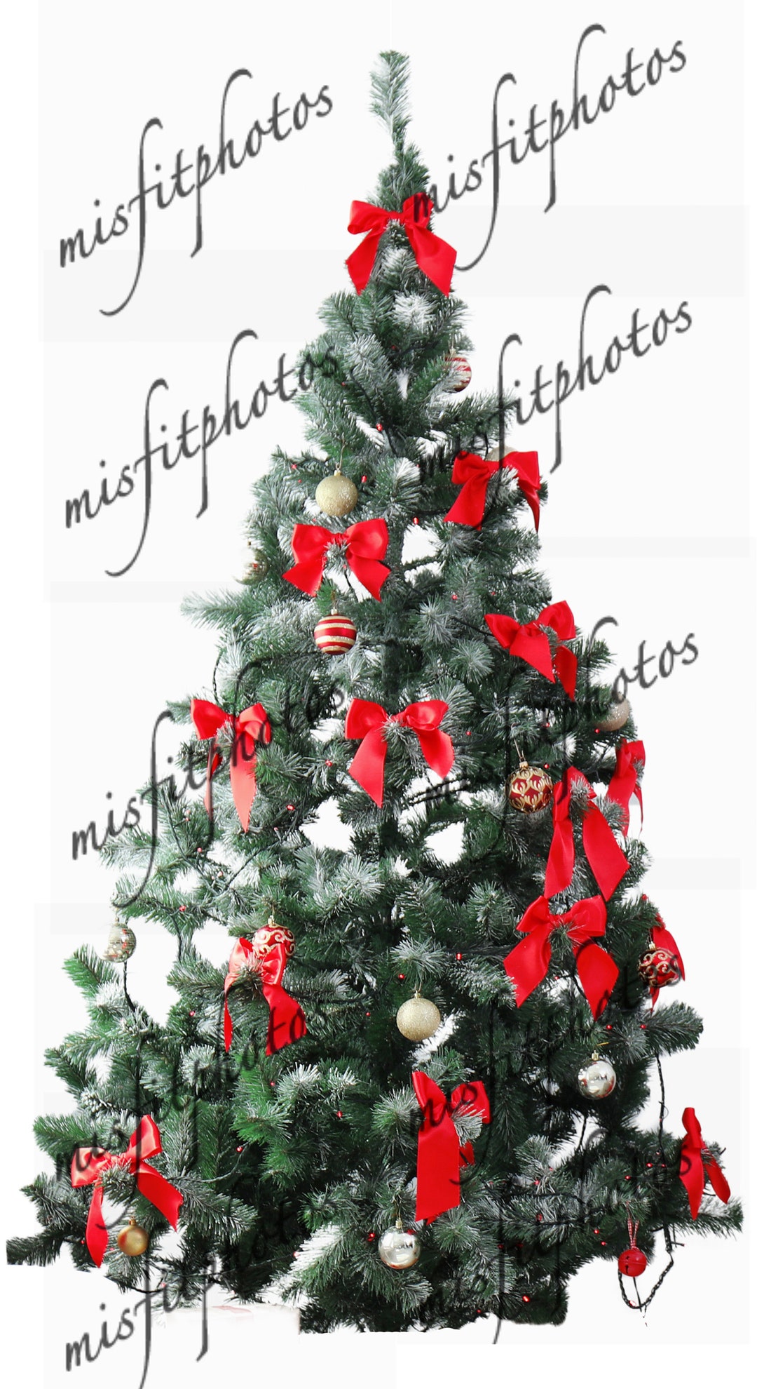 Christmas Tree Overlay - Etsy