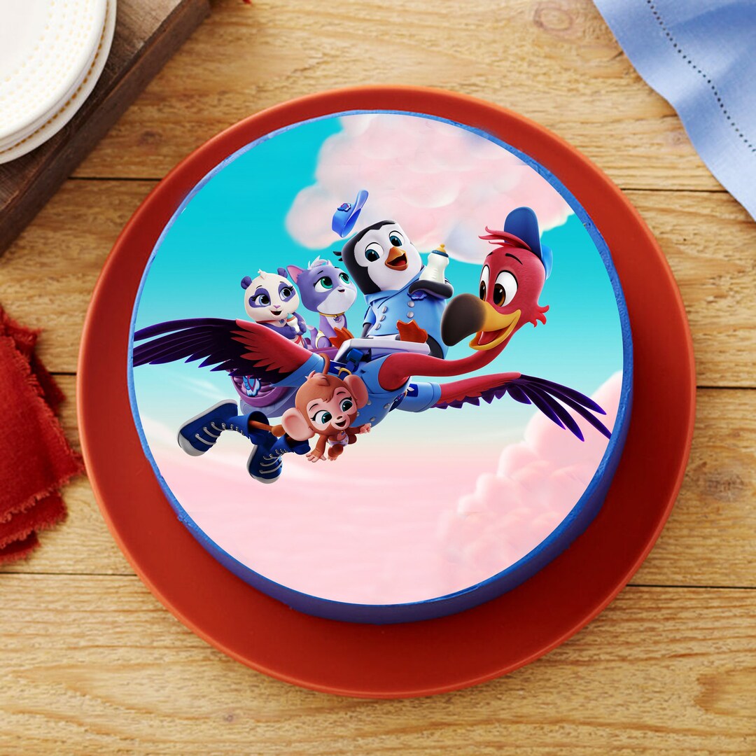 KIDS CARTOON TOPPER Image Edible Cake Topper, Birthday Cake Topper ...