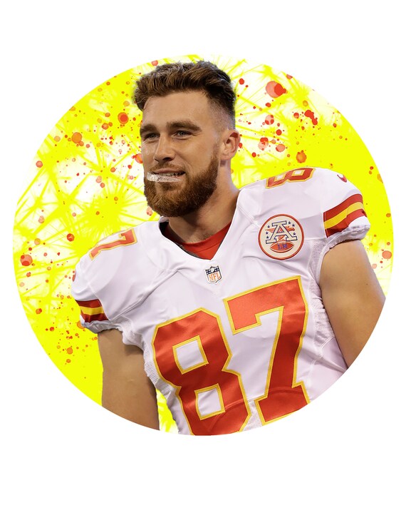Cake Toppers & Picks Baking & Cake Decoration Travis Kelce Edible Cake ...