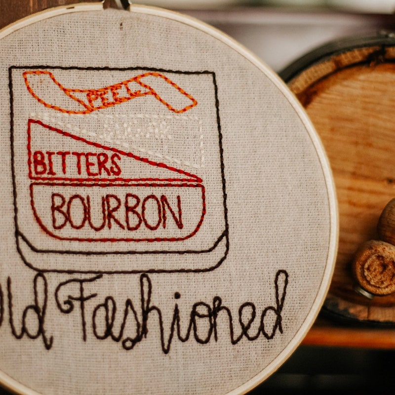 Whiskey Embroidery - Etsy