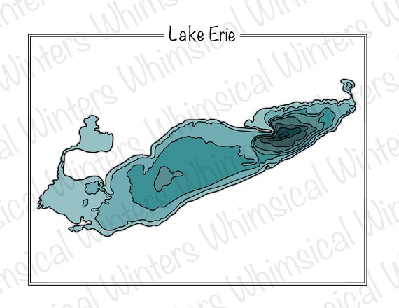 Topography Of Erie