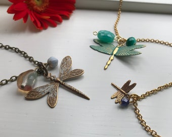 Dragonfly jewelry | Etsy