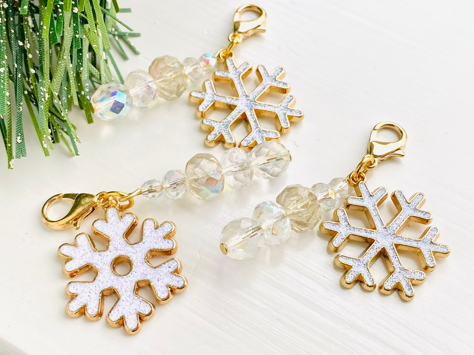 Christmas Zipper Pulls Rhinestone Zipper Pulls Christmas - Etsy