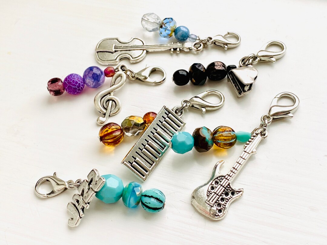 Jazz Zipper Pull, Violin Zipper Pull, Musical Instrument Zipper Pulls ...