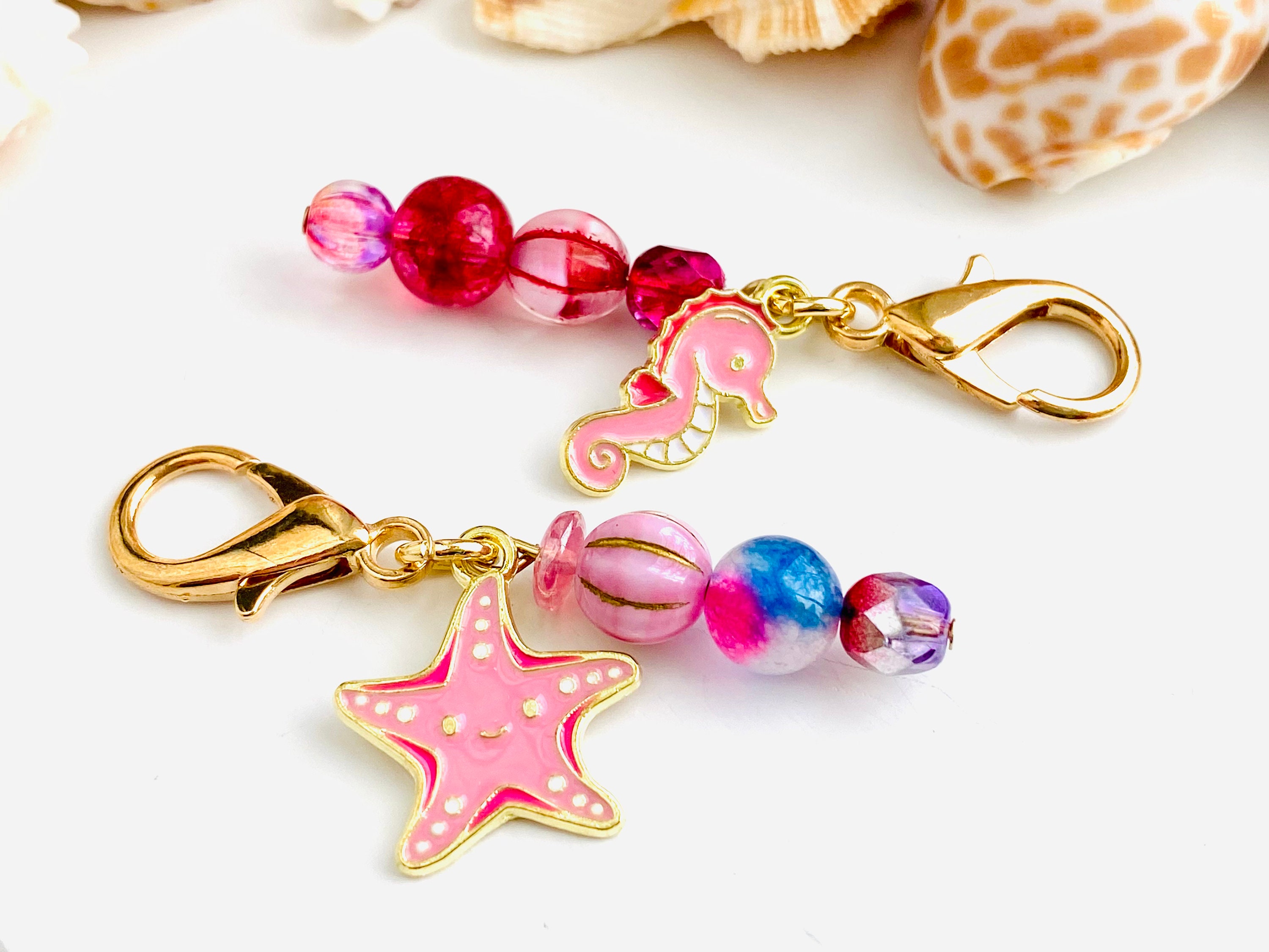 1 Ocean Friends Zipper Pull, Enamel Sea Turtle Zipper Charm, Zipper ...