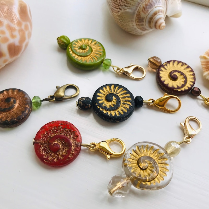 Sea Shells Zipper Pulls - Etsy