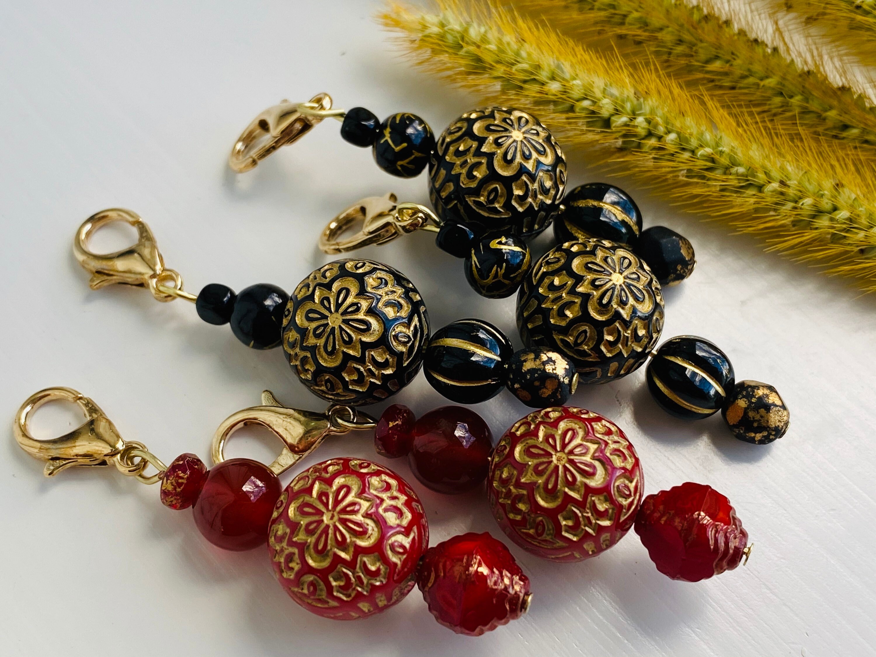 1 Gold Etched Zipper Pull Zipper Pulls for Purses Ornate | Etsy