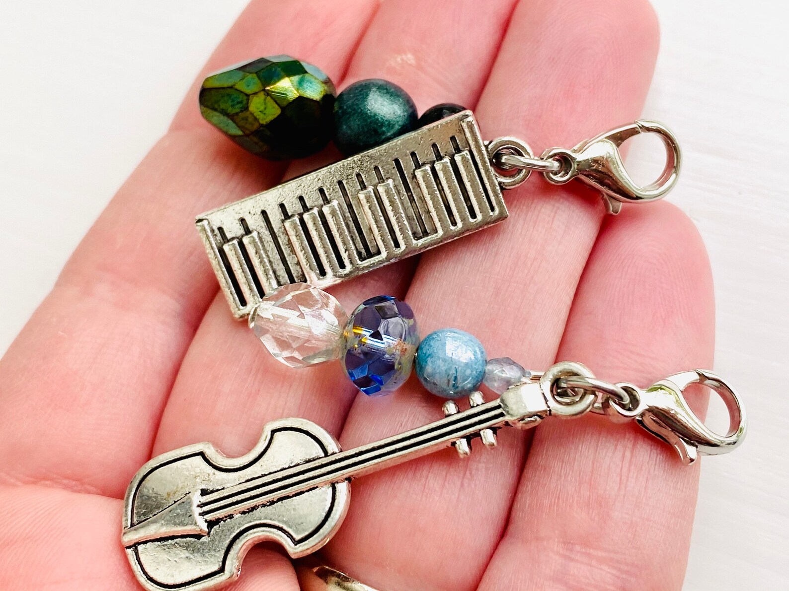 Jazz Zipper Pull Violin Zipper Pull Musical Instrument - Etsy
