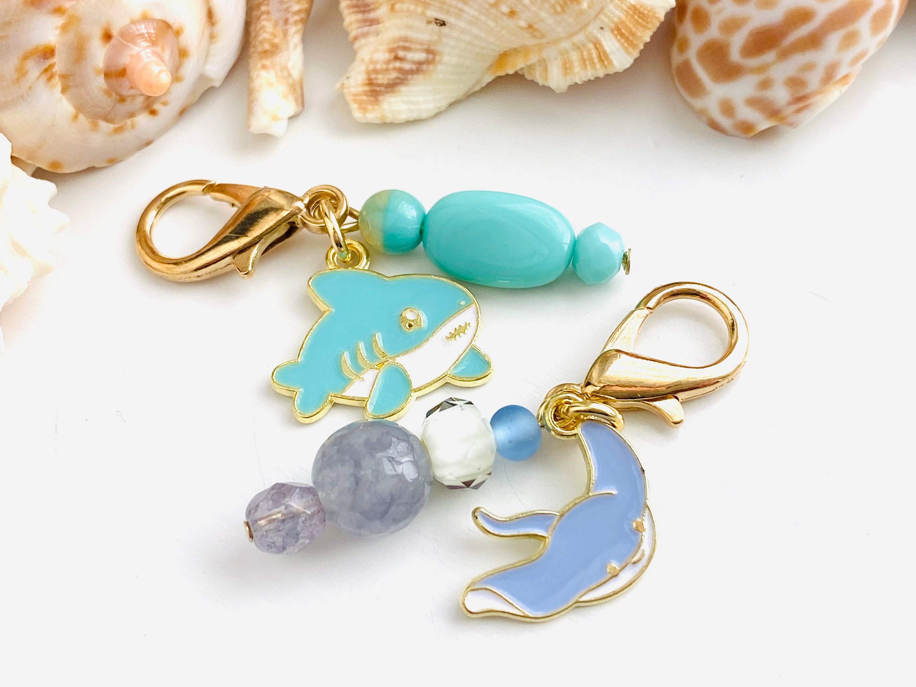 1 Ocean Friends Zipper Pull, Enamel Sea Turtle Zipper Charm, Zipper ...