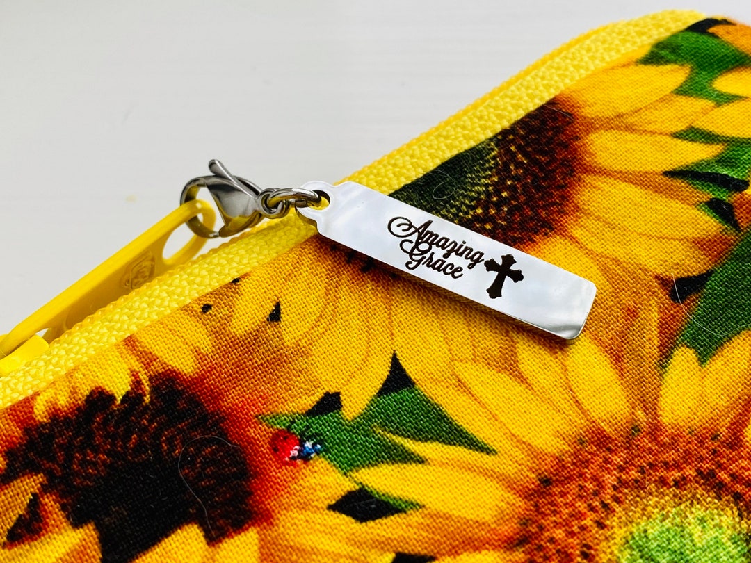 Amazing Grace Zipper Pull, Zipper Pulls for Purses, Stainless Steel ...