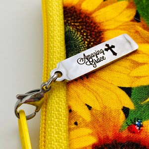 Amazing Grace Zipper Pull, Zipper Pulls for Purses, Stainless Steel ...