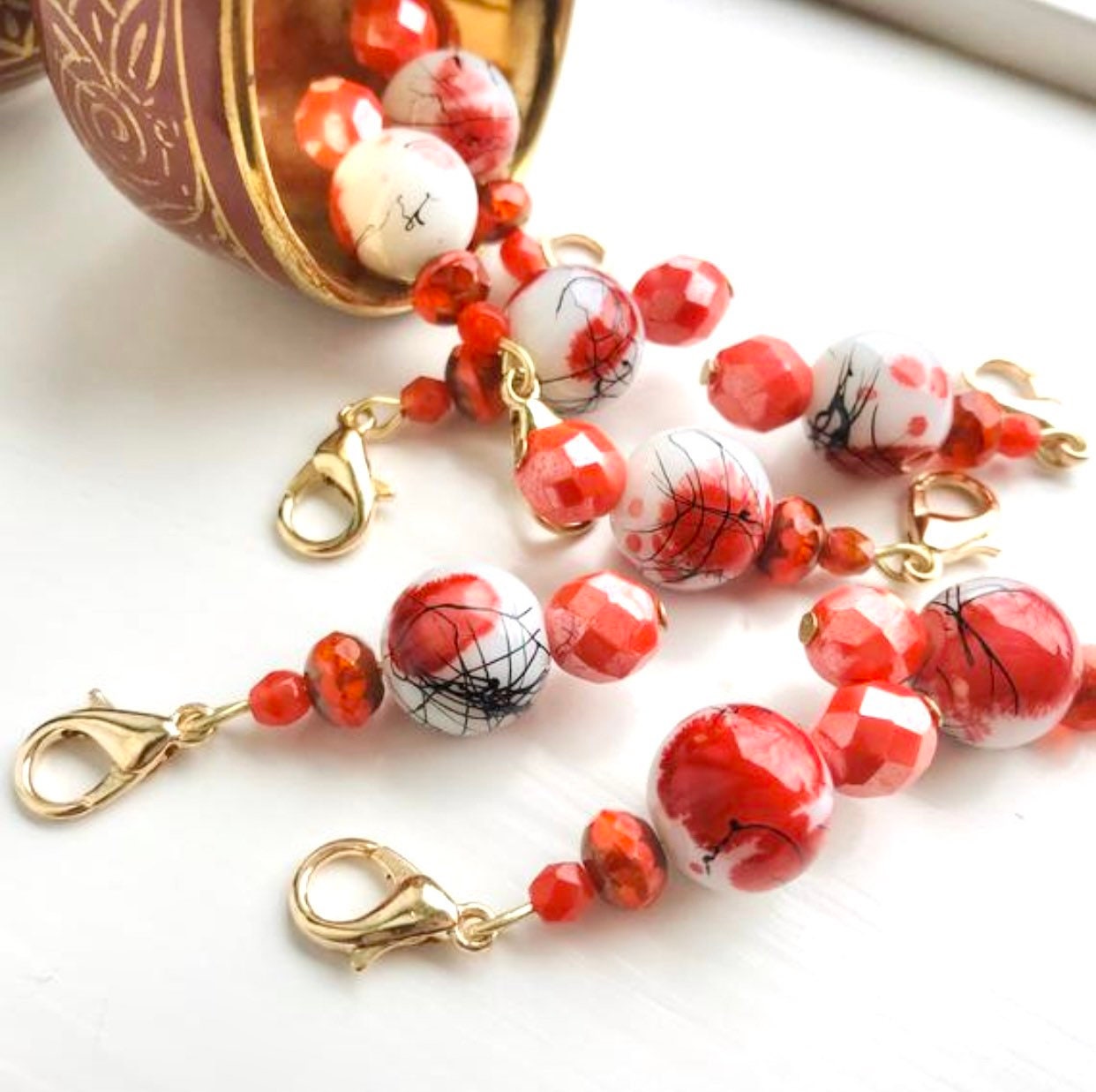 1 Poppy Zipper Pull Zipper Pulls for Purses Zipper Pulls for - Etsy UK