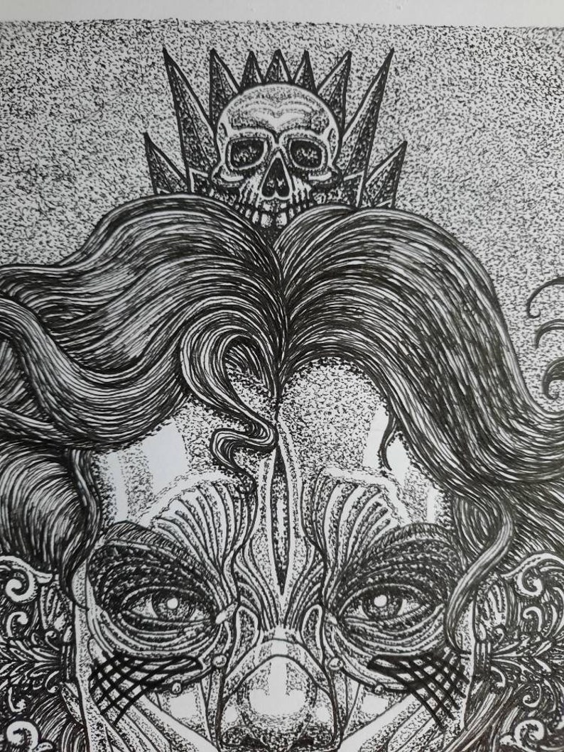 Unframed A3 Size see No Evil, Hear No Evil, Speak No Evil, Original ...