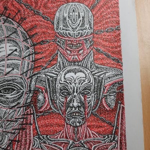 Unframed A3 Size hellraiser Cenobites From Hellraiser Movies, Tattoo ...