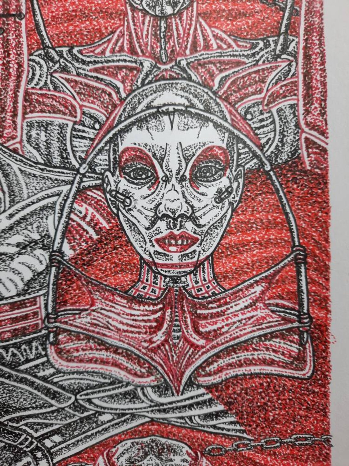 Unframed A3 Size hellraiser Cenobites From Hellraiser Movies, Tattoo ...