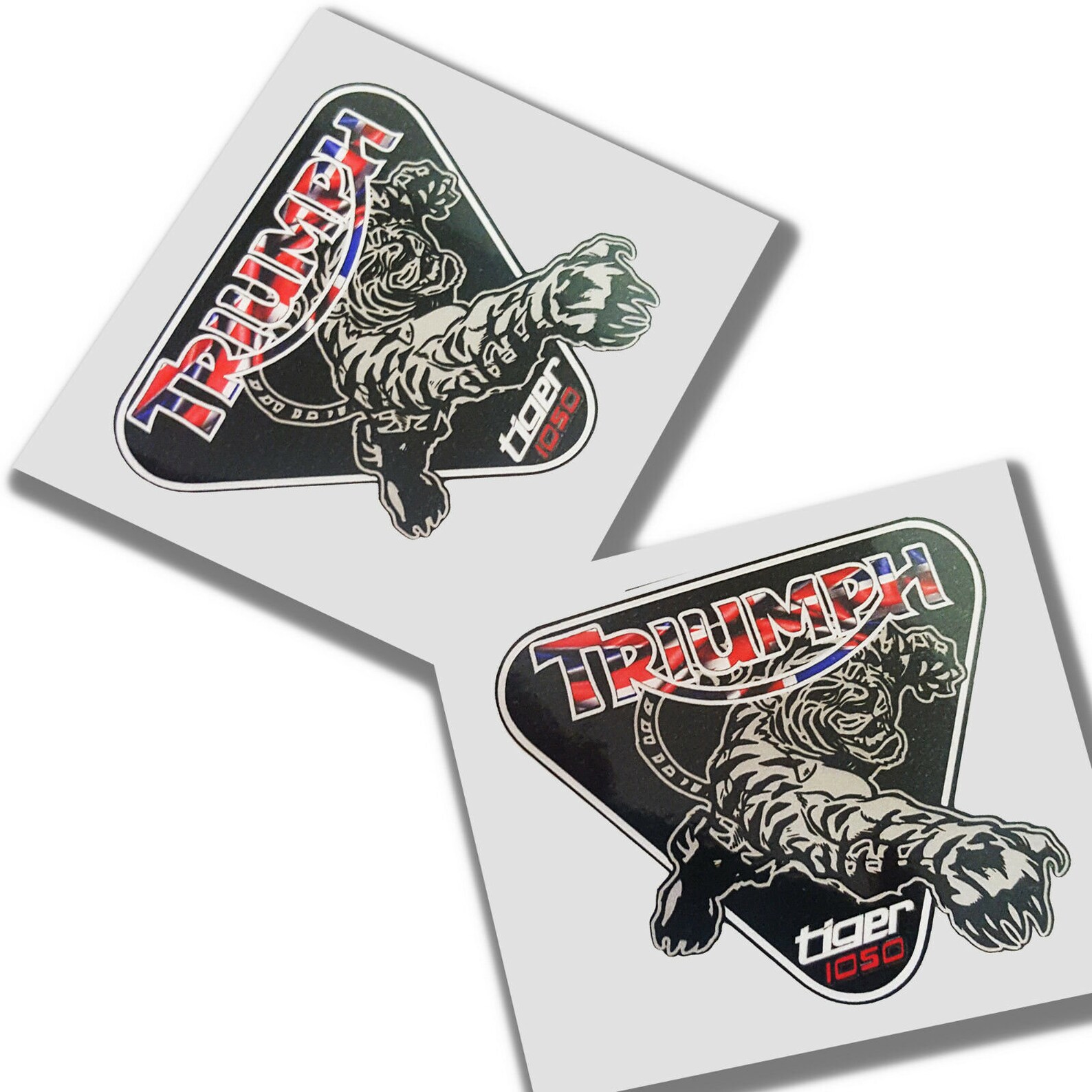 Triumph tiger 1050 graphics stickers decals x 2 pieces small | Etsy