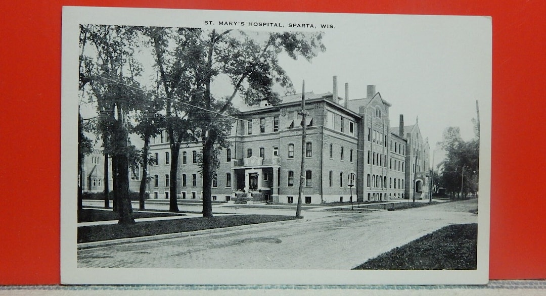 Sparta, Wisconsin. St. Mary's Hospital. 1910-20s - Etsy