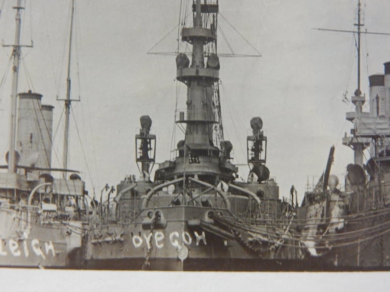 USS Raleigh-uss Oregon-uss St. Louis-warships 1917 - Etsy