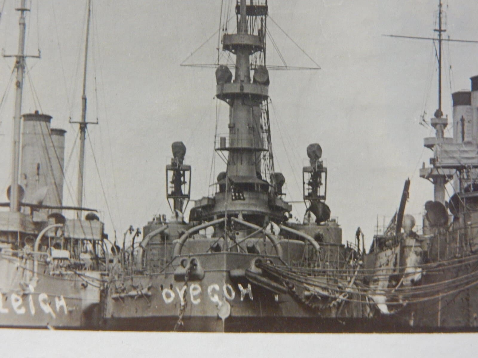 USS Raleigh-uss Oregon-uss St. Louis-warships 1917 - Etsy