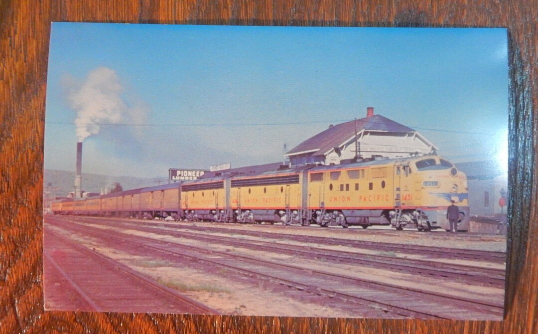 Union Pacific Railroad's Unit Number 1451. 1963-butte, Montana. - Etsy