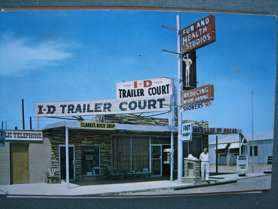 Apache Junction, Arizona. Fun & Health Studio-i D Trailer Court. - Etsy