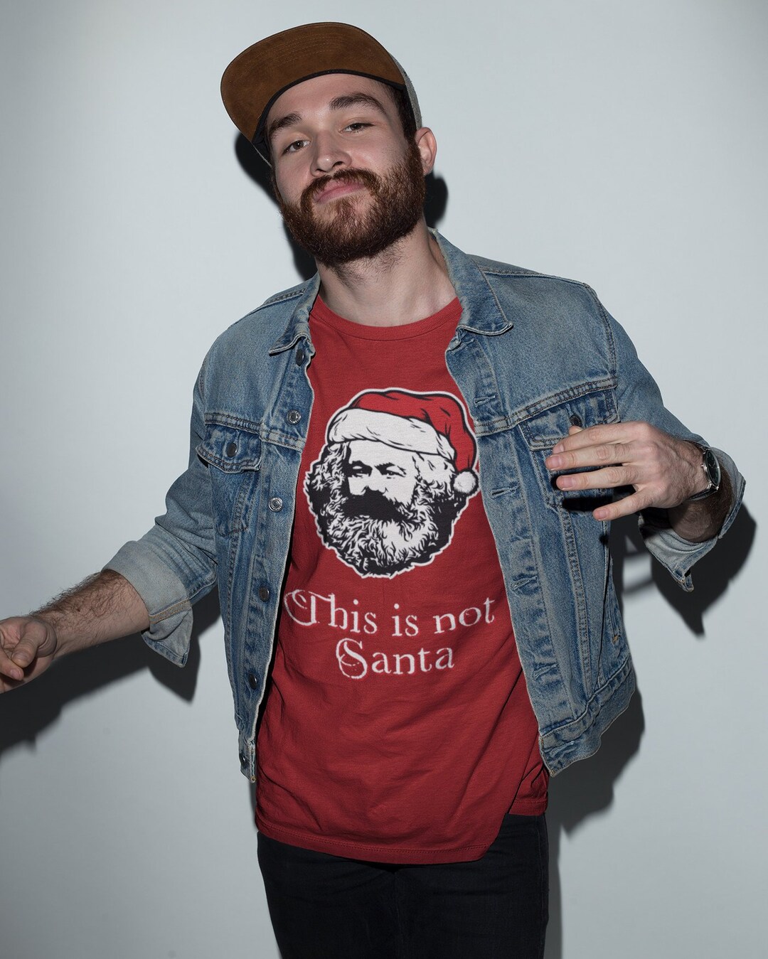 Karl Marx - This is Not Santa - Fun Philosophy Shirt - Etsy