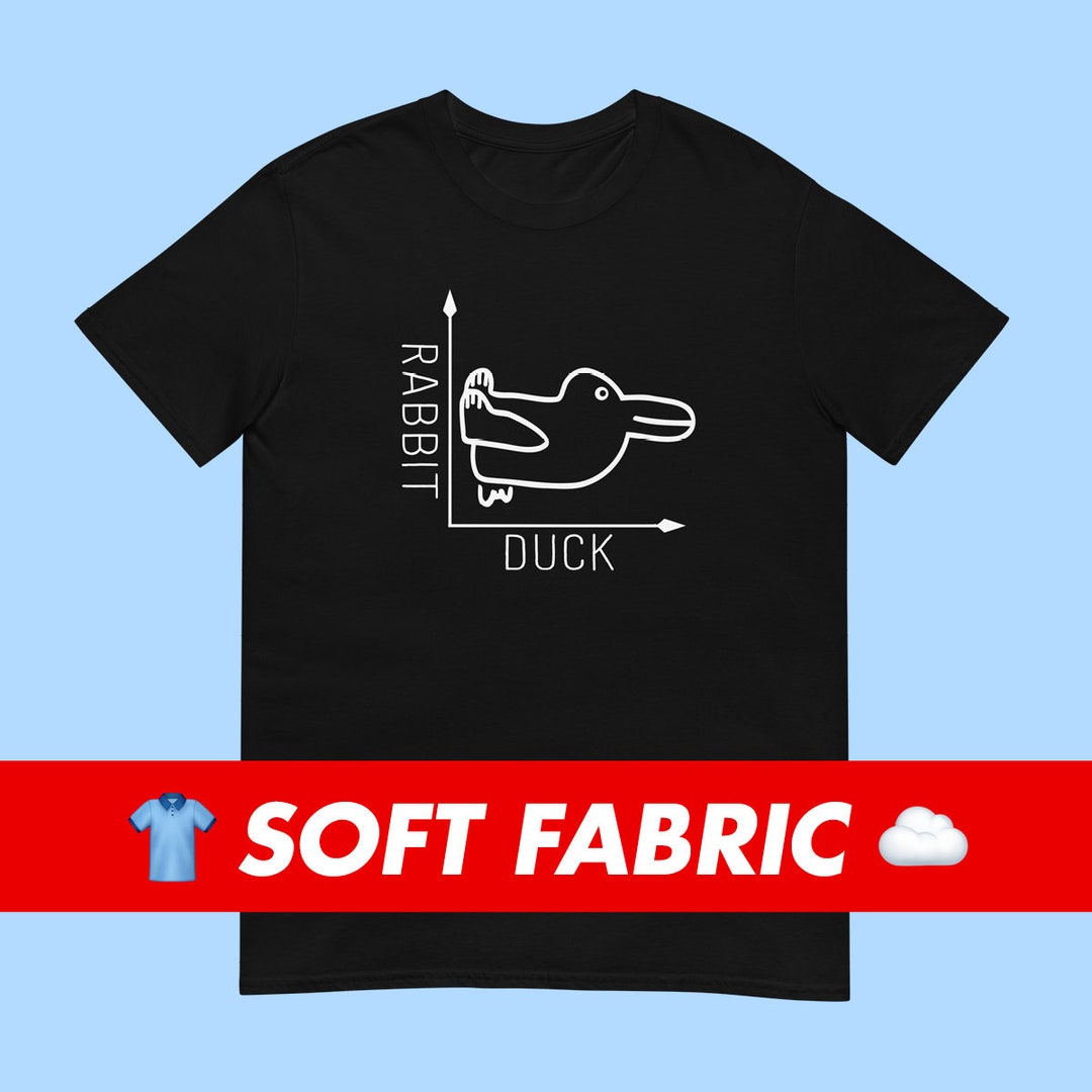 Rabbit-duck Illusion T-shirt for Philosophy Teachers Students ...