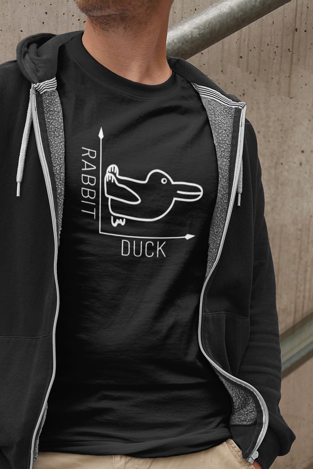 Wittgenstein Rabbit Duck - Philosophy Design - Etsy