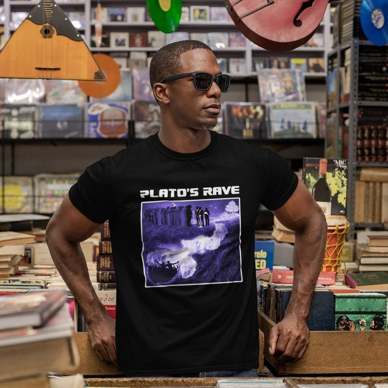 Plato's Rave - Allegory of the Cave - Philosophy Shirt - Etsy