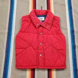 1970s/1980s Weather Watcher Insulated Puffer Vest Jacket Size - Etsy