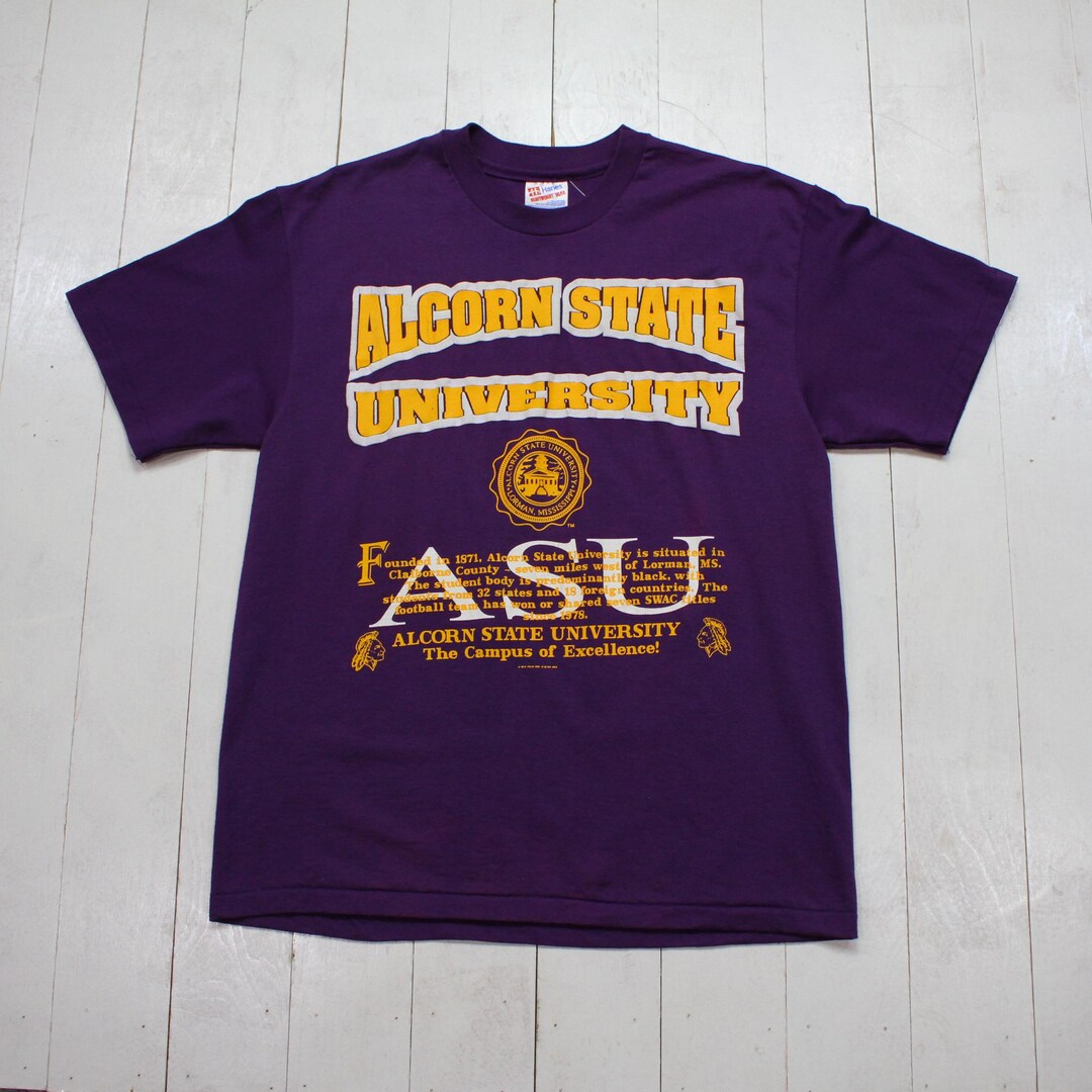 1990s Alcorn State University T-shirt Made in USA Size M - Etsy
