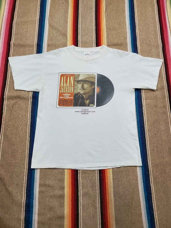 1990s 1999 Tultex Alan Jackson Under The Influence Vi… Gem