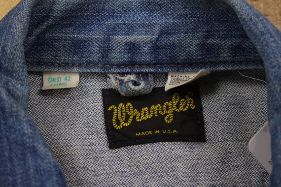 1970s Wrangler Denim Jacket with Studded Detailing Ma… - Gem