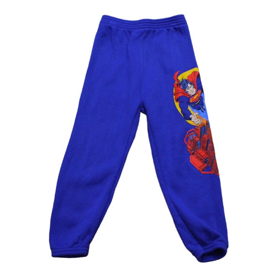 1990s 1994 Superman Kid's Sweatpants - Gem