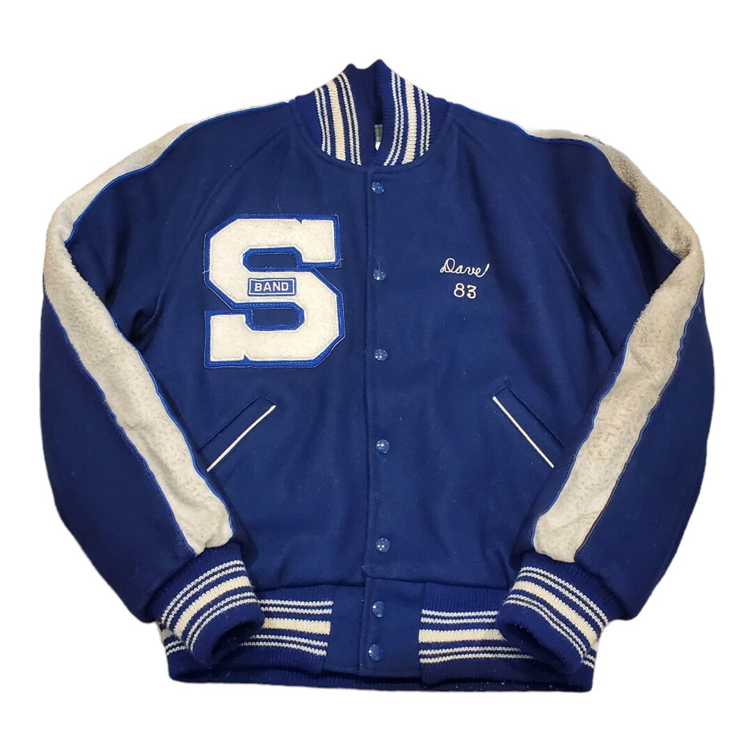 1980s Standard Pennant Co. Wool Varsity Jacket mountie - Etsy