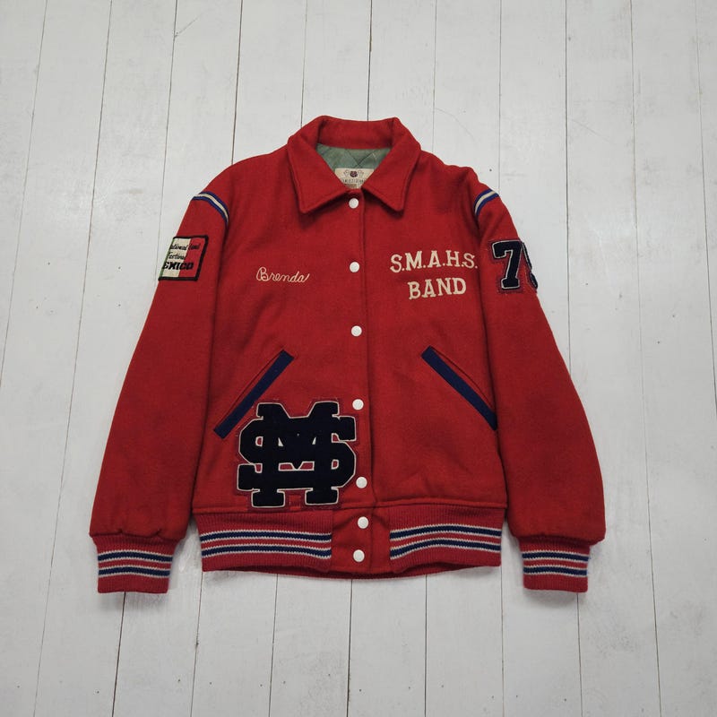 70s Varsity Jacket - Etsy
