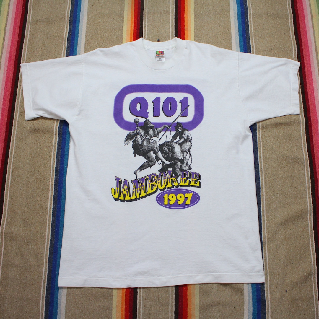 1990s 1997 Fruit of the Loom Q101 Jamboree Music Festival Concert T ...
